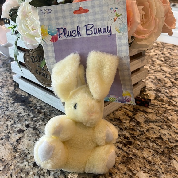Toys | Yellow Bunny Plush Toy | Poshmark